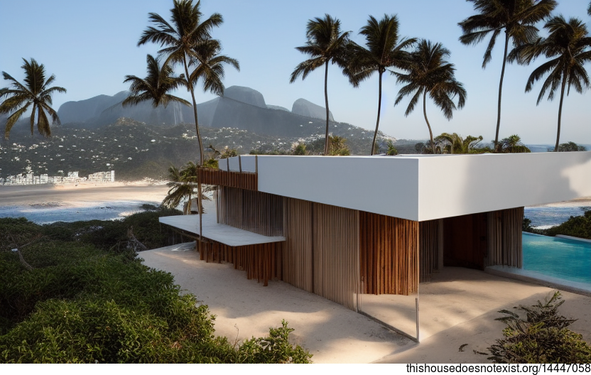 A Modern Architecture Home in Rio de Janeiro, Brazil with a Sunset View ...
