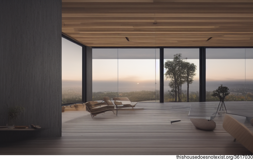 A modern architecture home that is designed to take in the beauty of ...