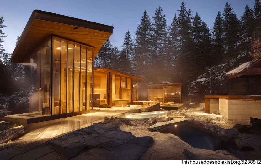 A Modern Home with a Sunset View and a Hot Jacuzzi - Architecture Ideas ...