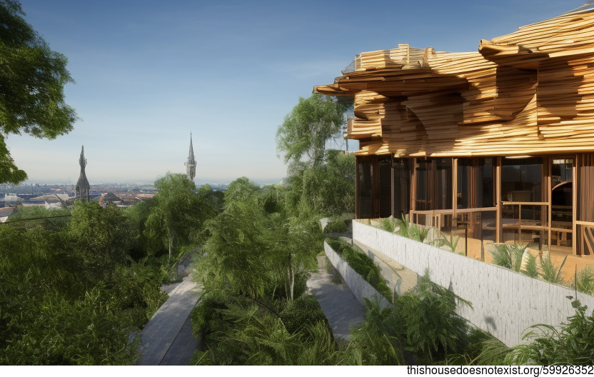 A Maximalist, Anthropomorphous, Tribal Home With Exposed Bamboo and ...