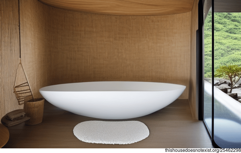 Exposed Curved Wood, Circular Bejuca Meandering Vines, and Circular ...