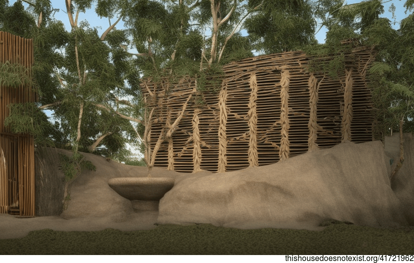 A Modern Tribal Home - Architecture Ideas - Designed by AI